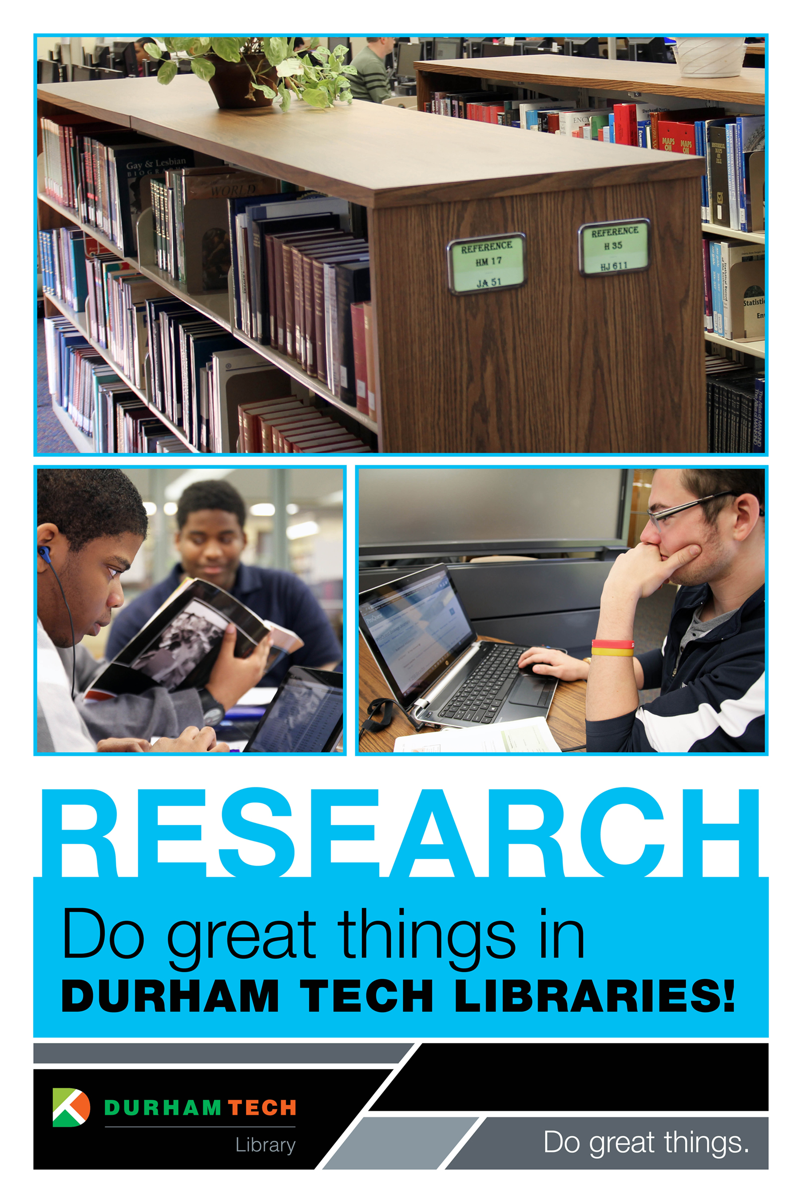National Library Week- Research @ the Durham Tech Libraries | Durham ...